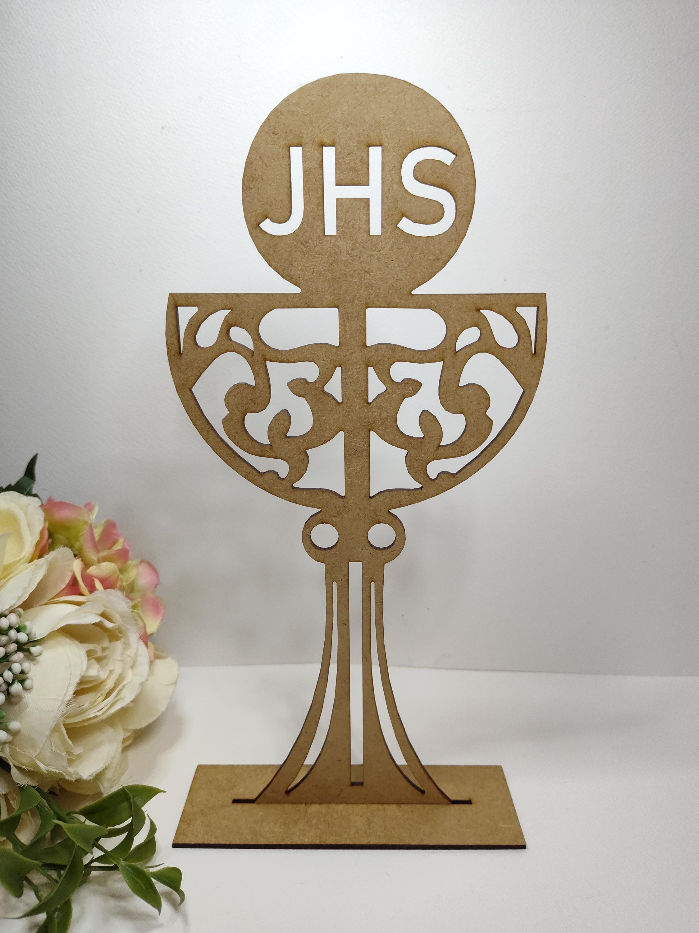 Holy Chalice First Holy Communion. Wooden Grial First Holy Communion ...