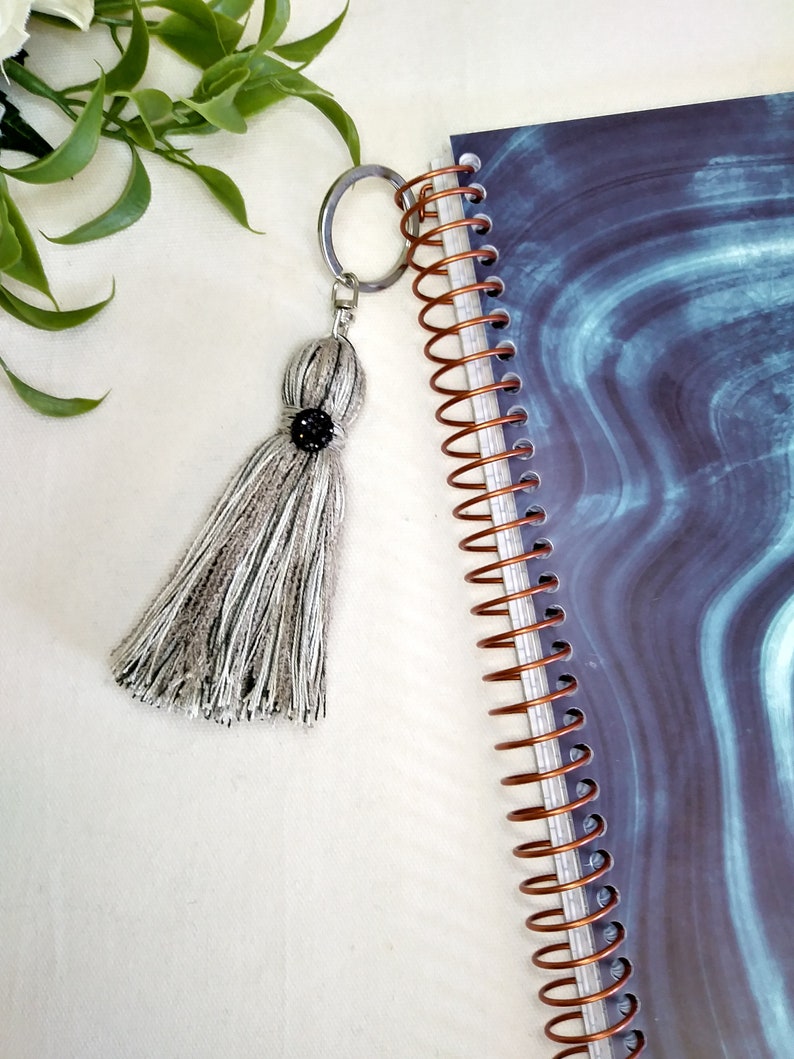 Tassel Bag Charm. Tassel Keychain. Tassel Planner Charm. Tassel Zipper ...