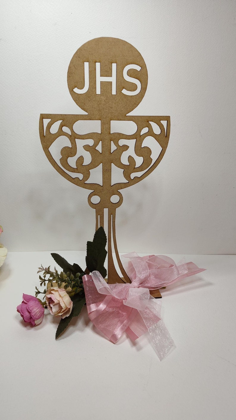 Holy Chalice First Holy Communion. Wooden Grial First Holy Communion ...