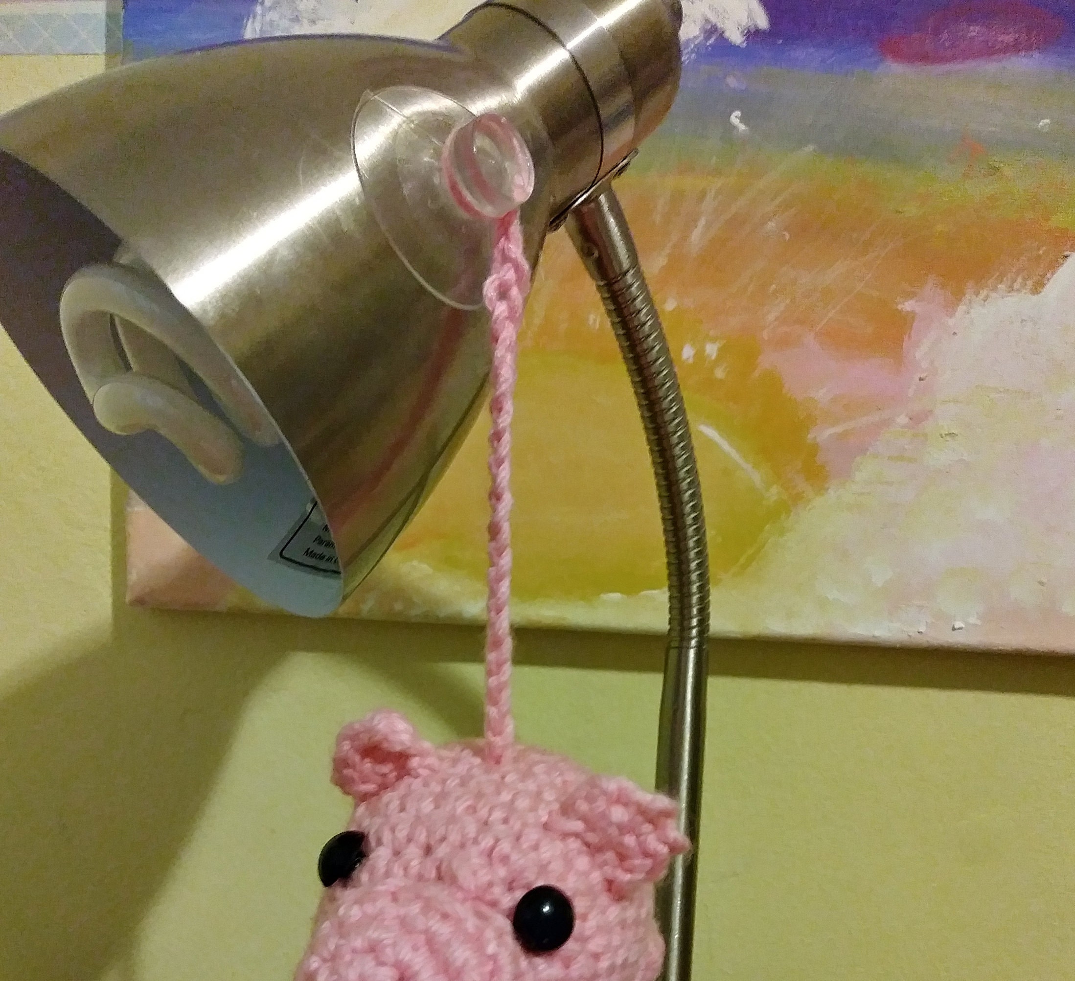 Amigurumi Pig. Car Hanging Pig Charm. Window Toy. Windshield - Etsy