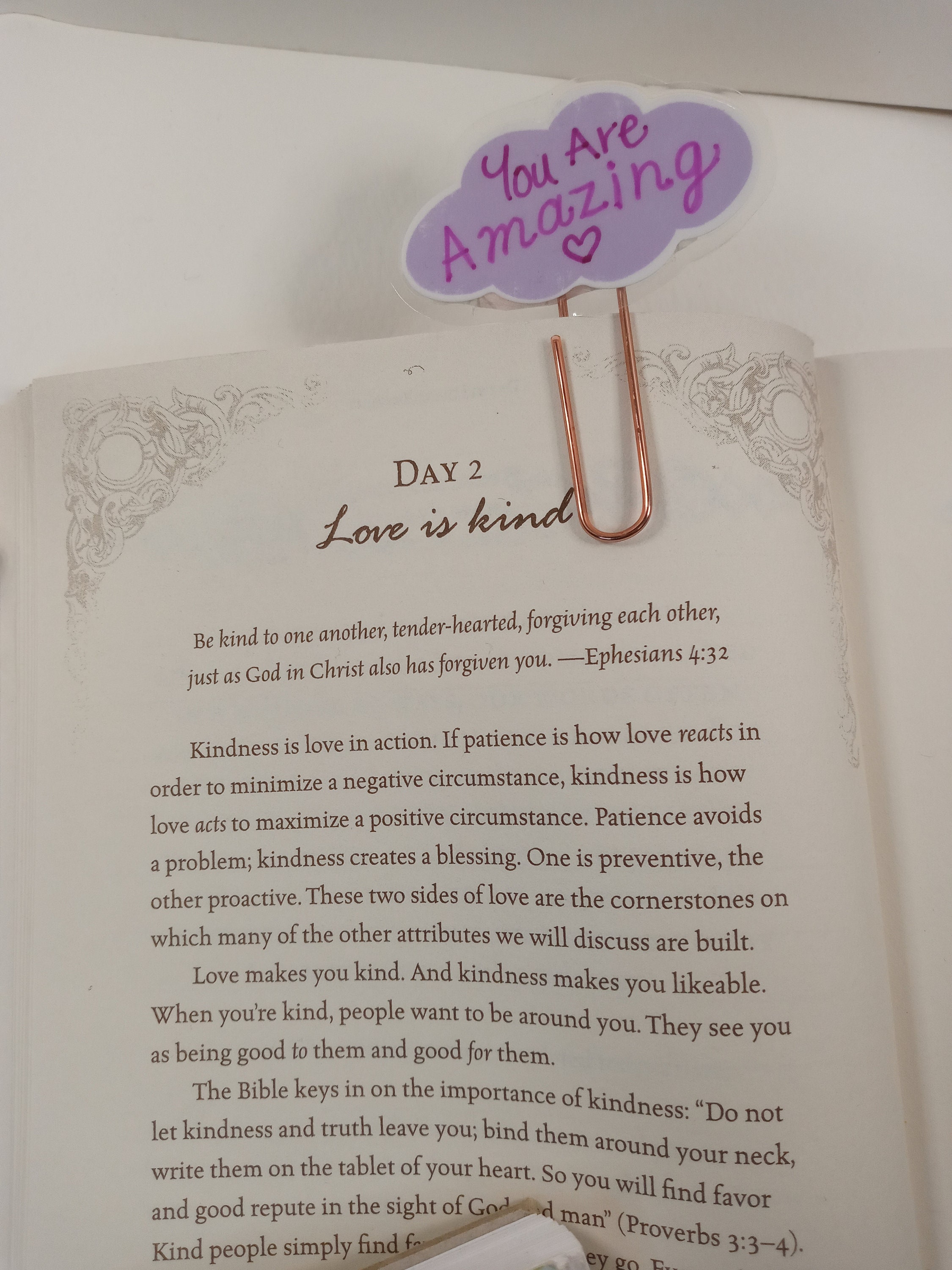 Sticker Paper Clips, Quotes Bookmark Paper Clips, Planner Accessory ...