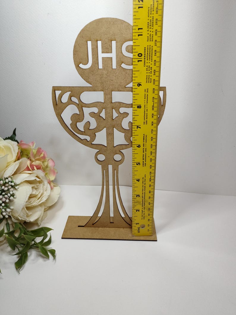 Holy Chalice First Holy Communion. Wooden Grial First Holy Communion ...