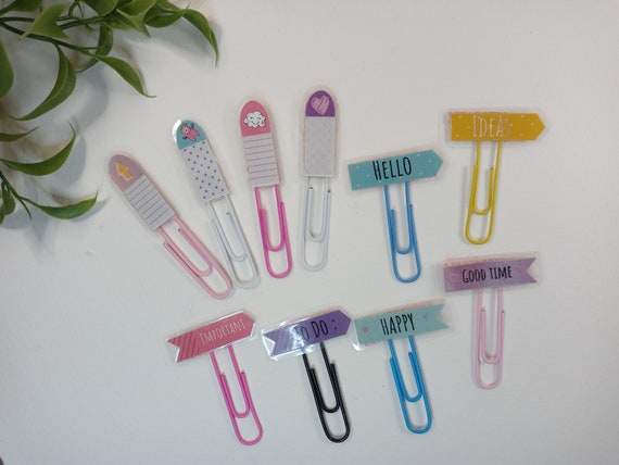 Office Home & Living Office & School Supplies Page Marker Clips School ...