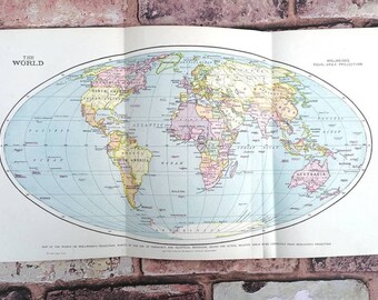 Map Projection Poster - Etsy