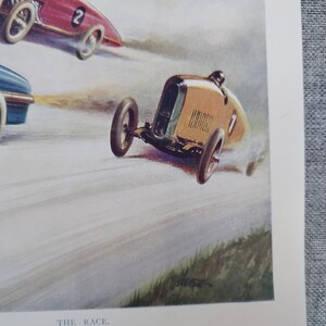 Genuine Antique 1920s Racing Sports Classic Cars Grand Prix Tours Book ...