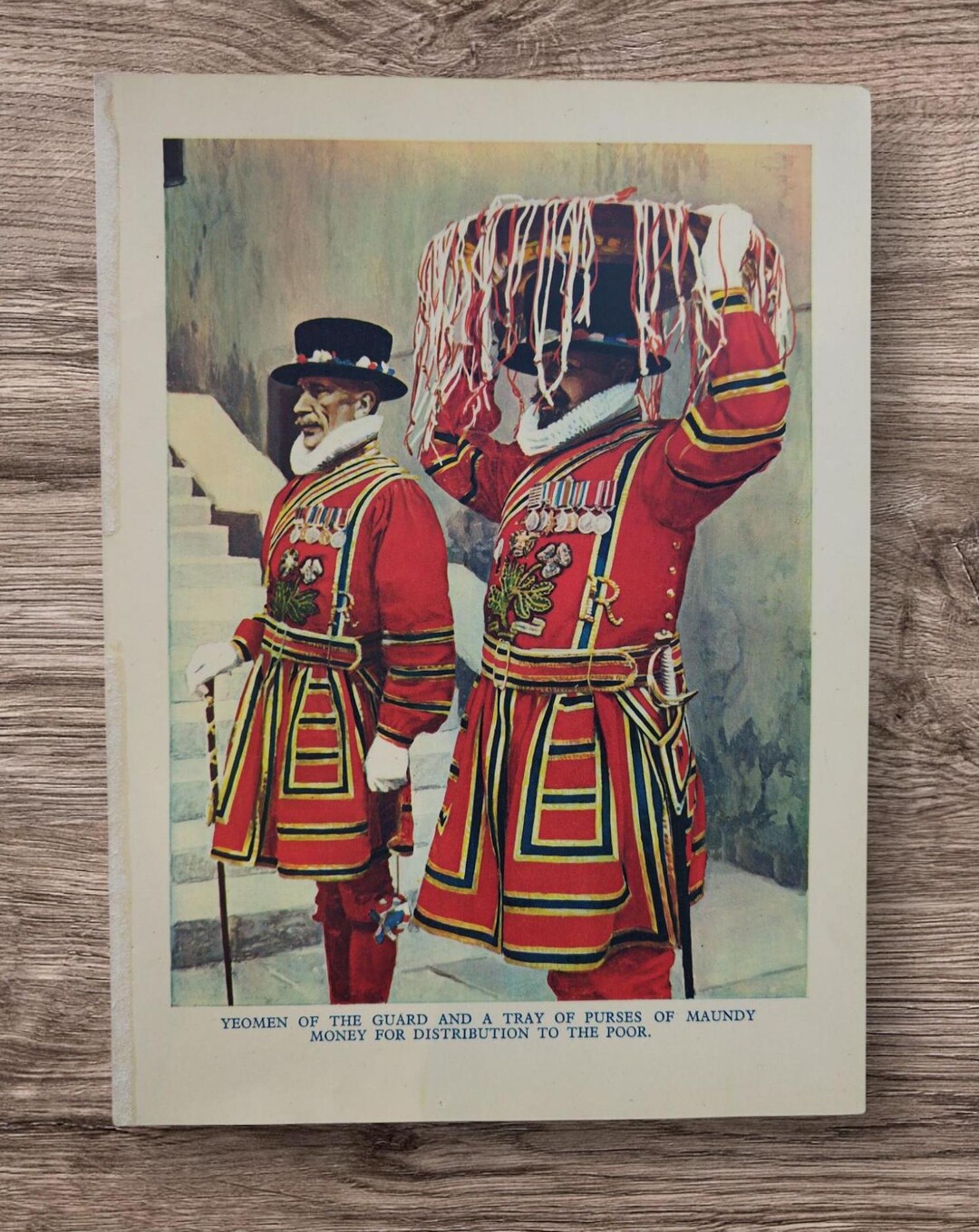 Original Vintage 1930s British Beefeaters at the Tower of London ...