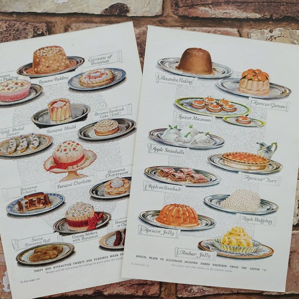1930s Recipes - Etsy