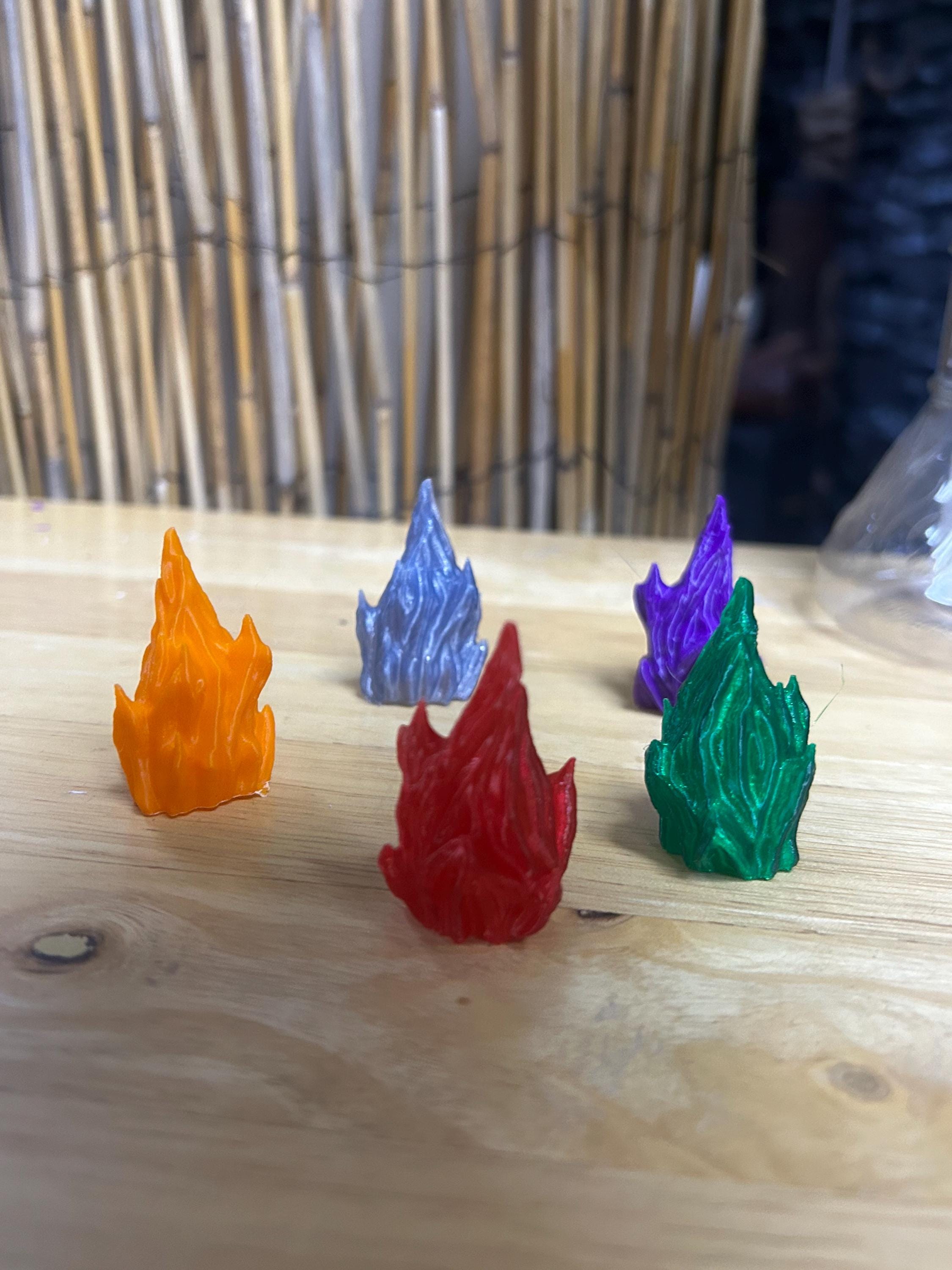 Tiki Torch Flame Pack- Multicolor - Etsy