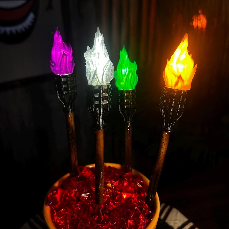 Tiki Swizzle Sticks - Etsy