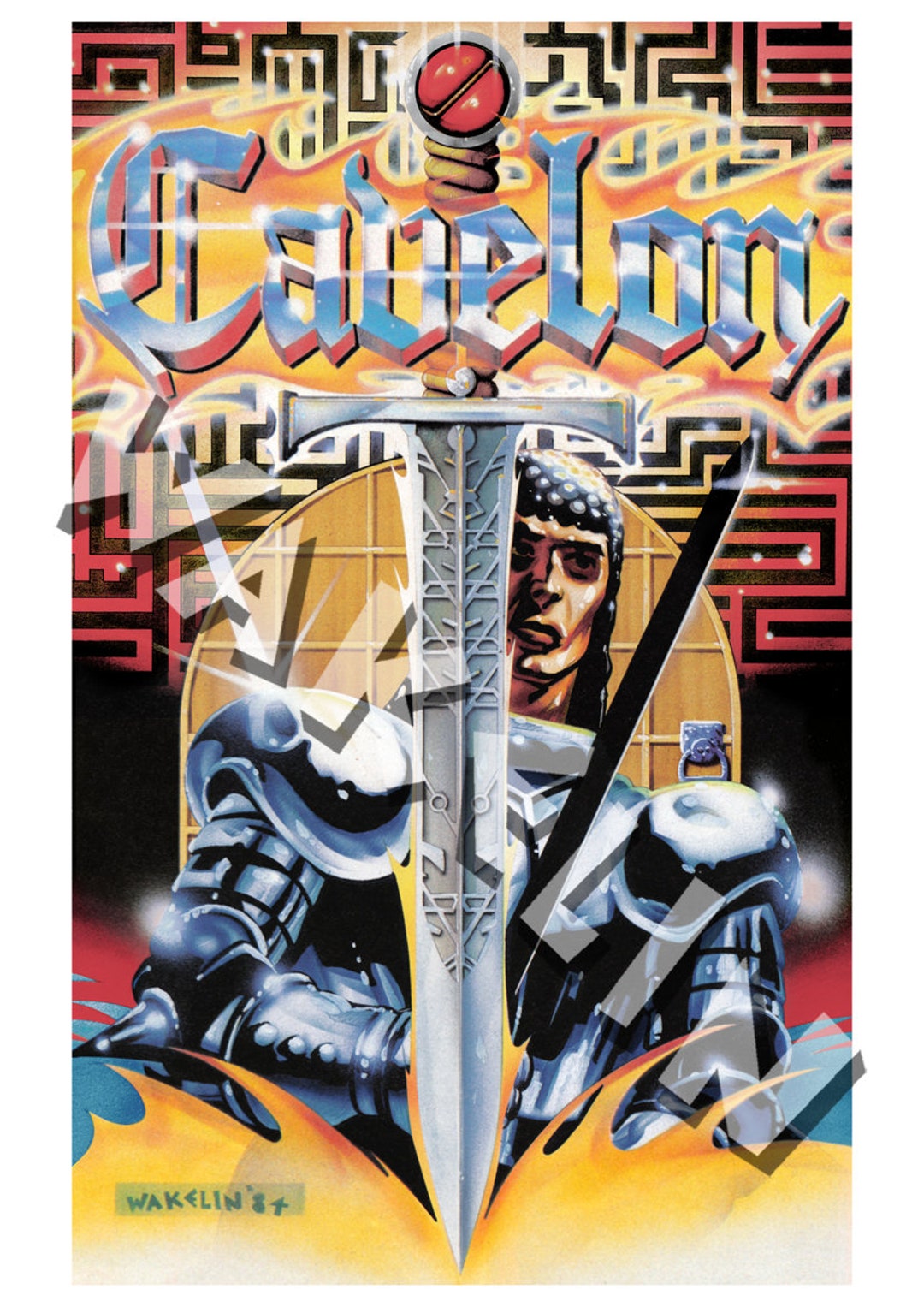 BOB WAKELIN - Bob Wakelin Illustration - Bob Wakelin Retro Gaming ...