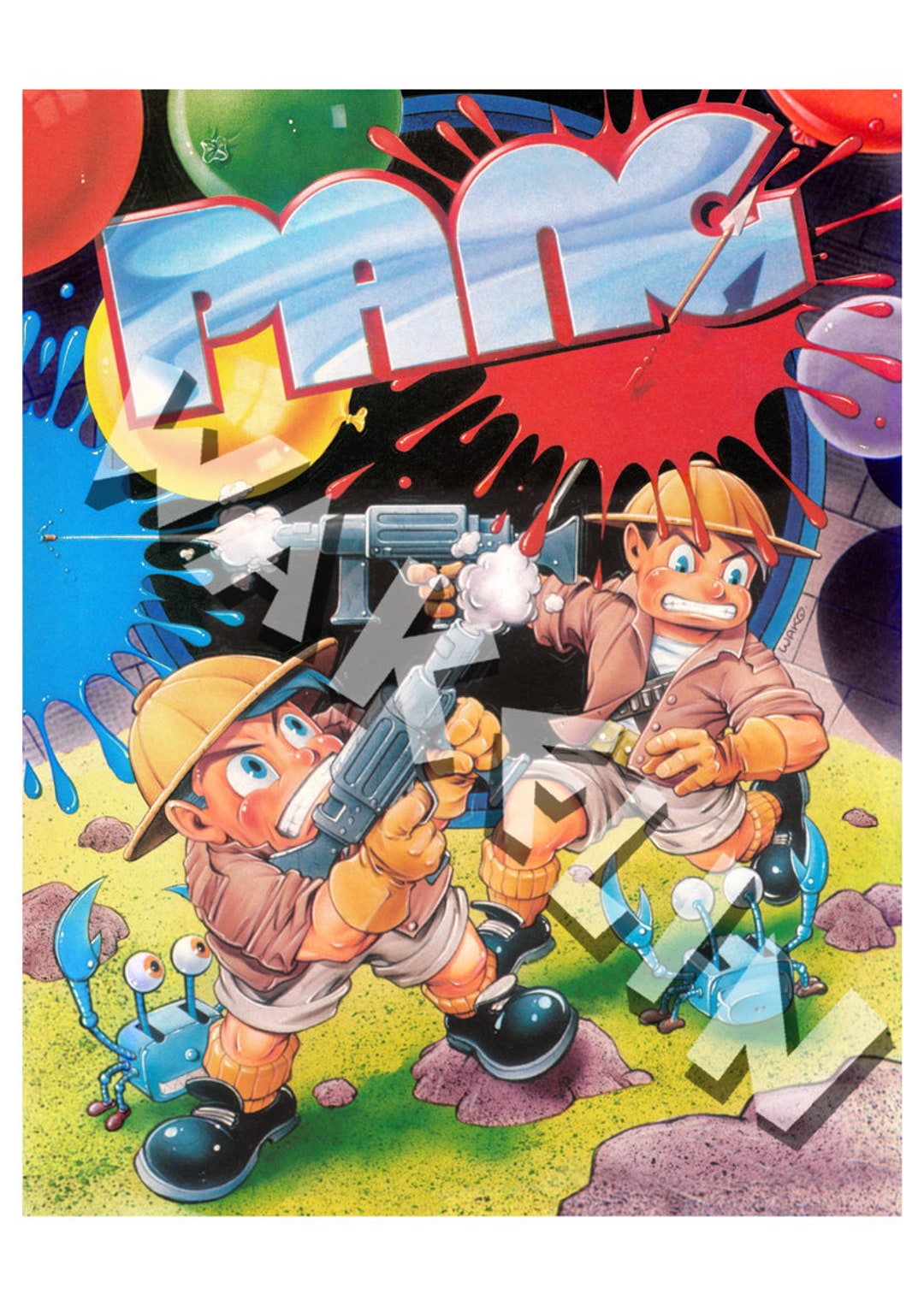 BOB WAKELIN - Bob Wakelin Illustration - Bob Wakelin Retro Gaming ...