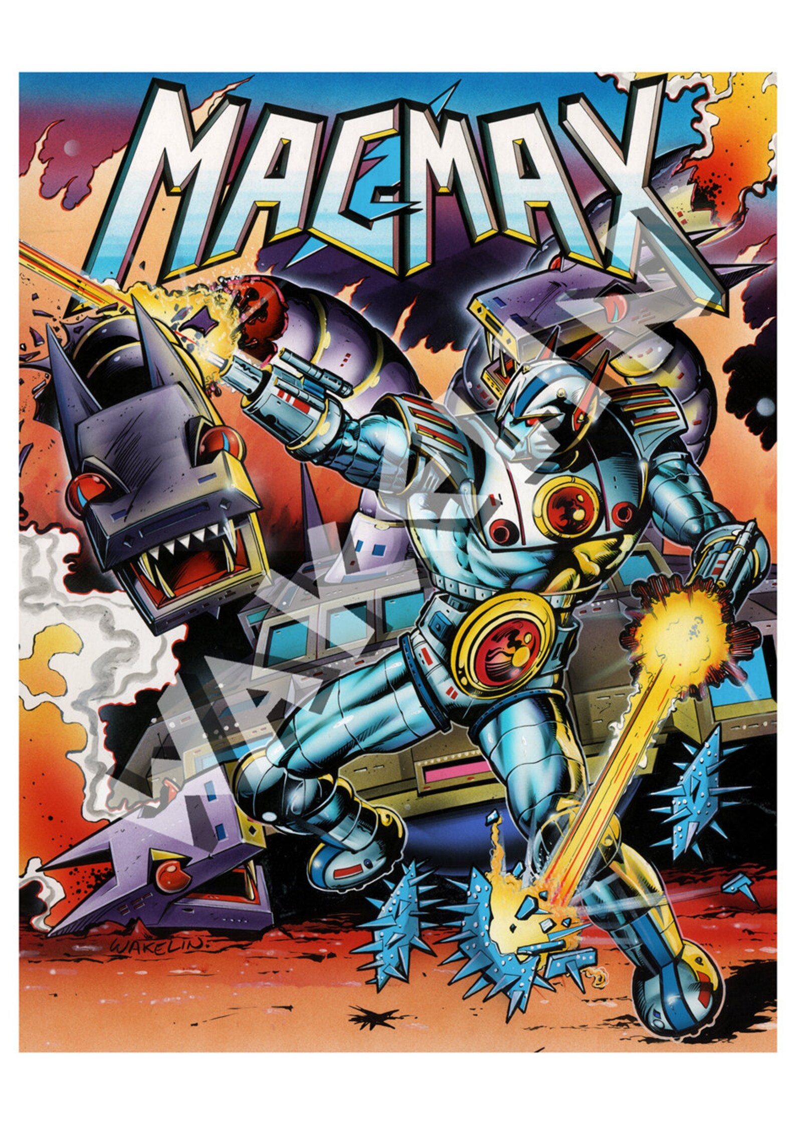 BOB WAKELIN - Bob Wakelin Illustration - Bob Wakelin Retro Gaming ...