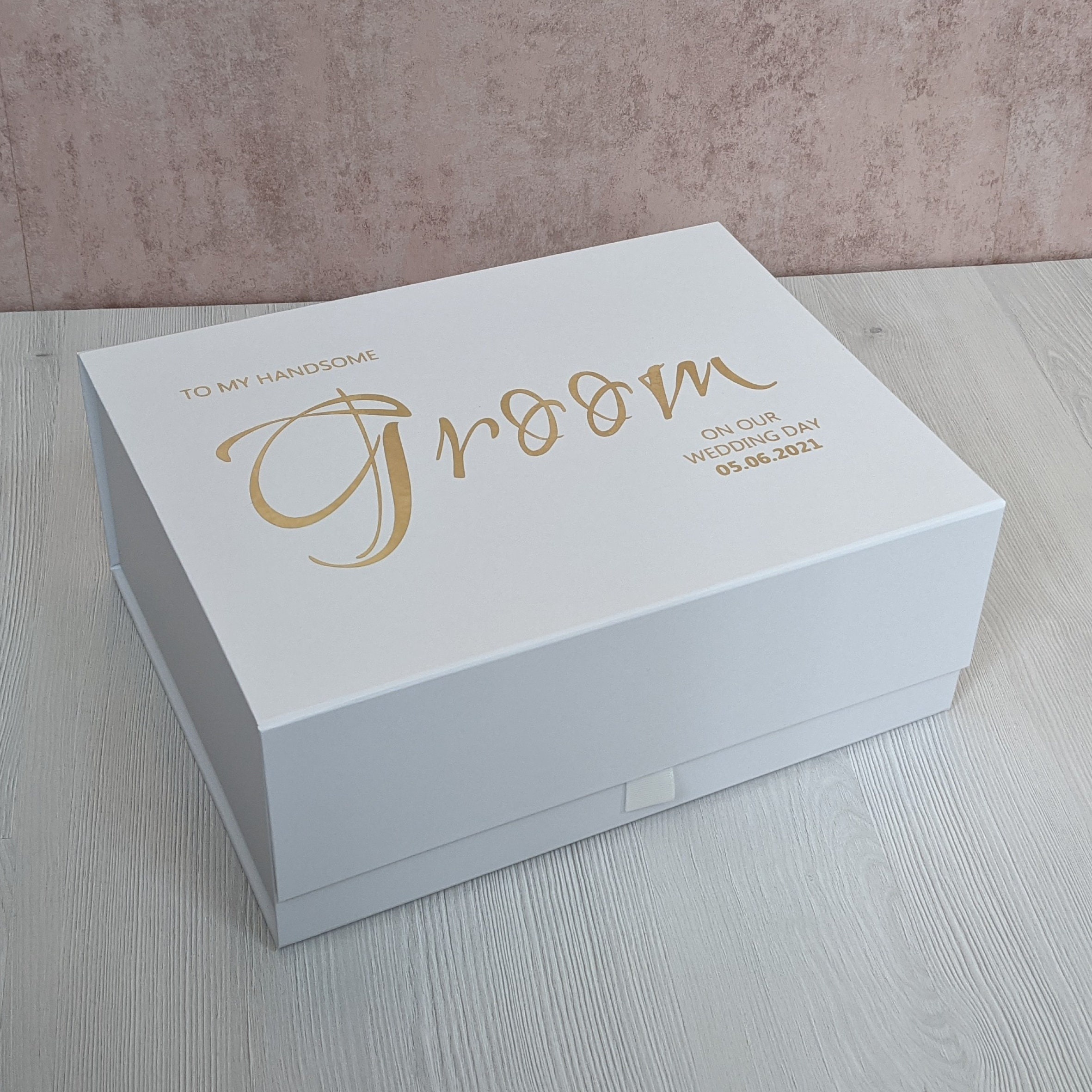 Groom Hamper Box Gift for the Groom Box With Choice of Colour - Etsy UK