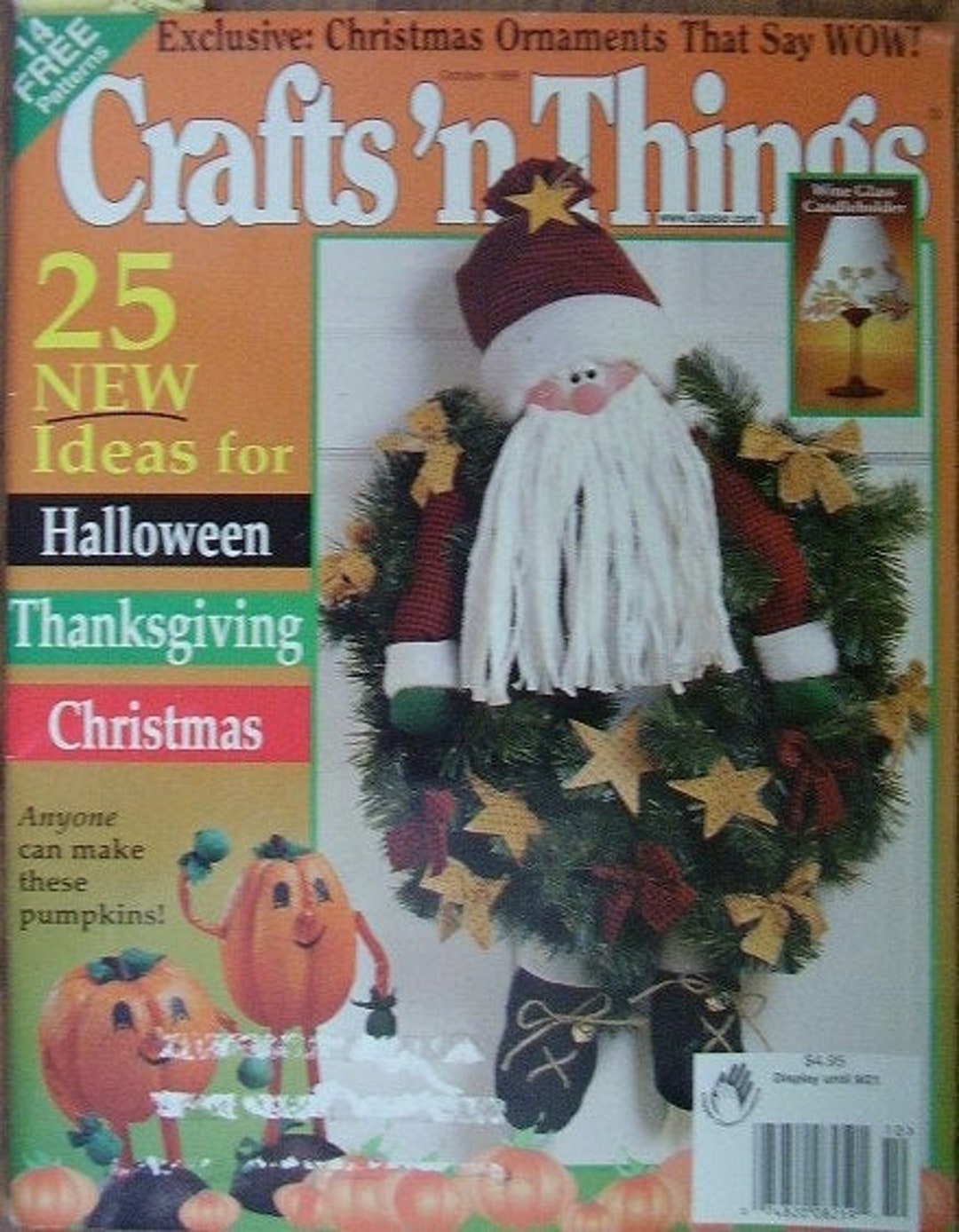 Crafts N Things Magazine for Home Decorations to Sew-october 1999 - Etsy