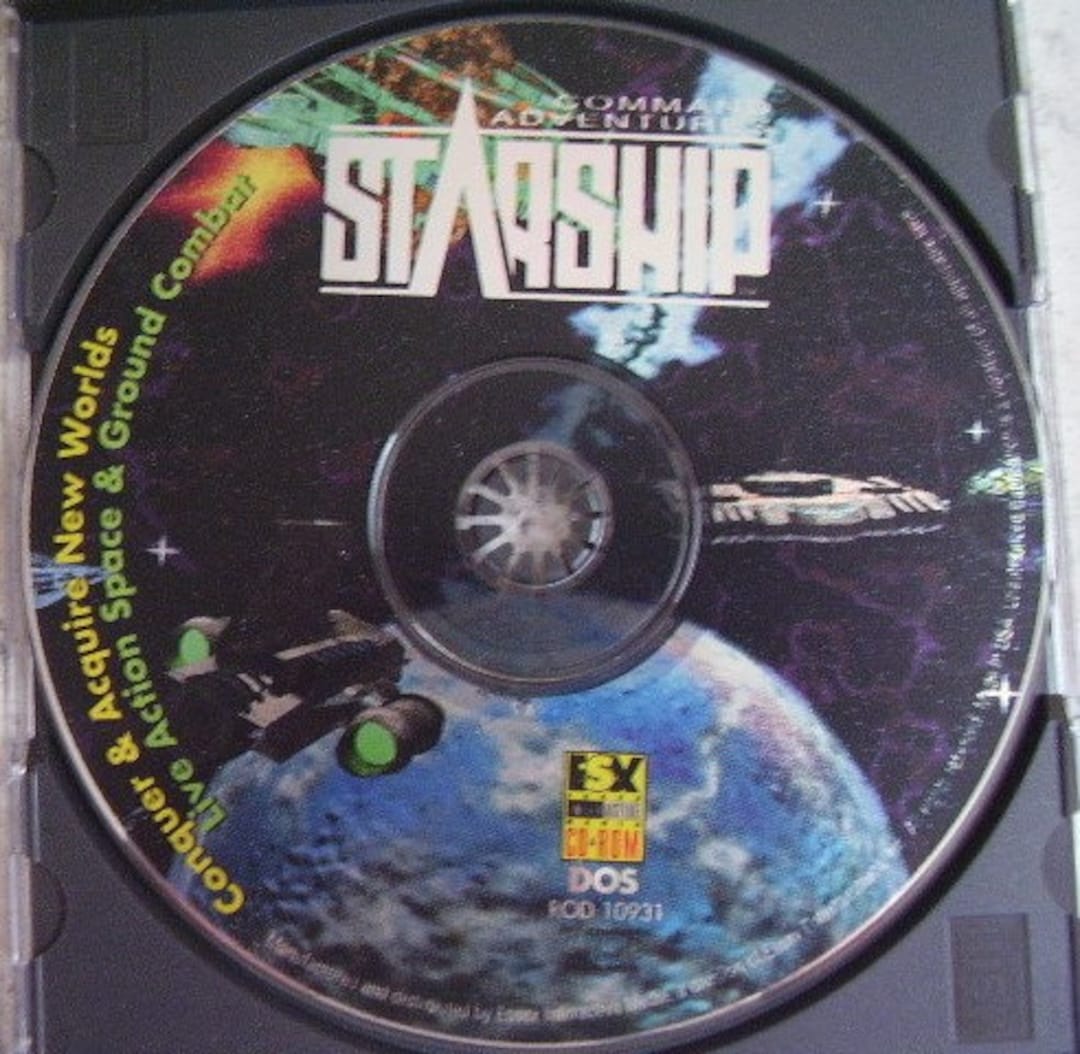 Starship CD Game - Etsy
