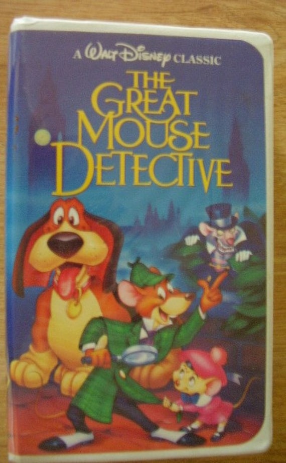 Walt Disney's The Great Mouse Detective-VHS | Etsy