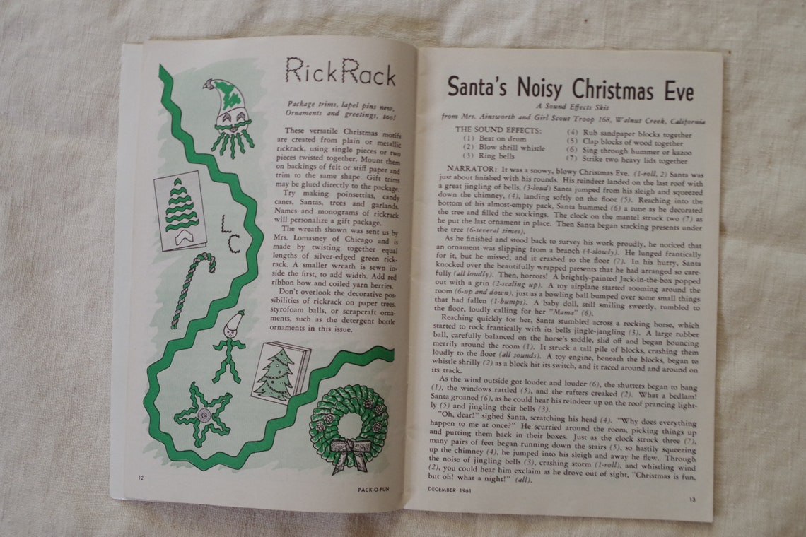 Pack-o-fun Magazines From From 1961 And1962 - Etsy