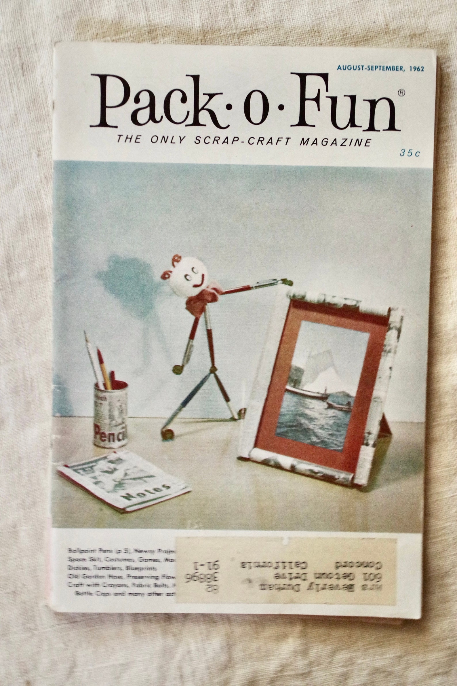 Pack-o-fun Magazines From From 1961 And1962 - Etsy