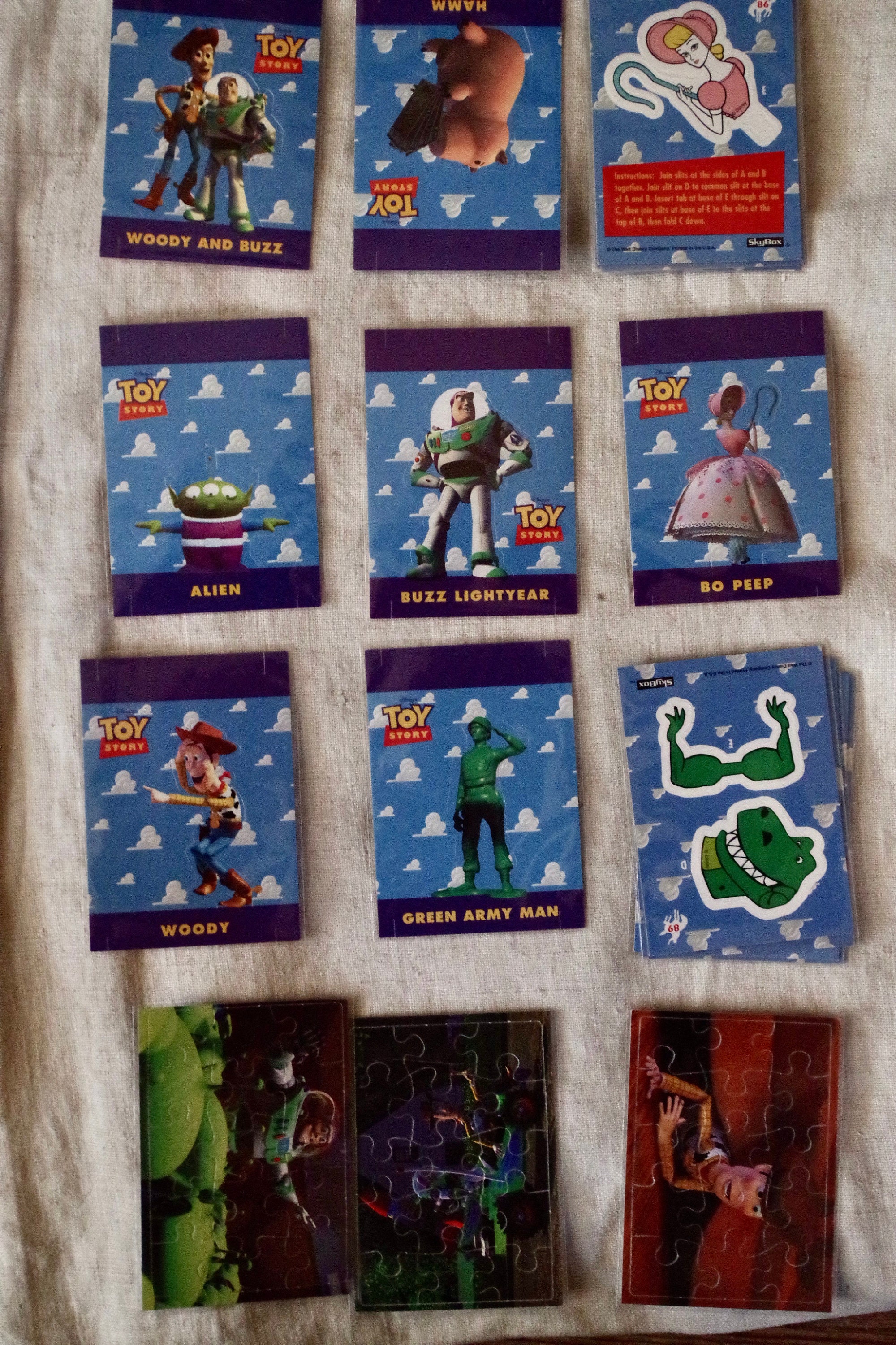Toy Story Trading Cards - Etsy