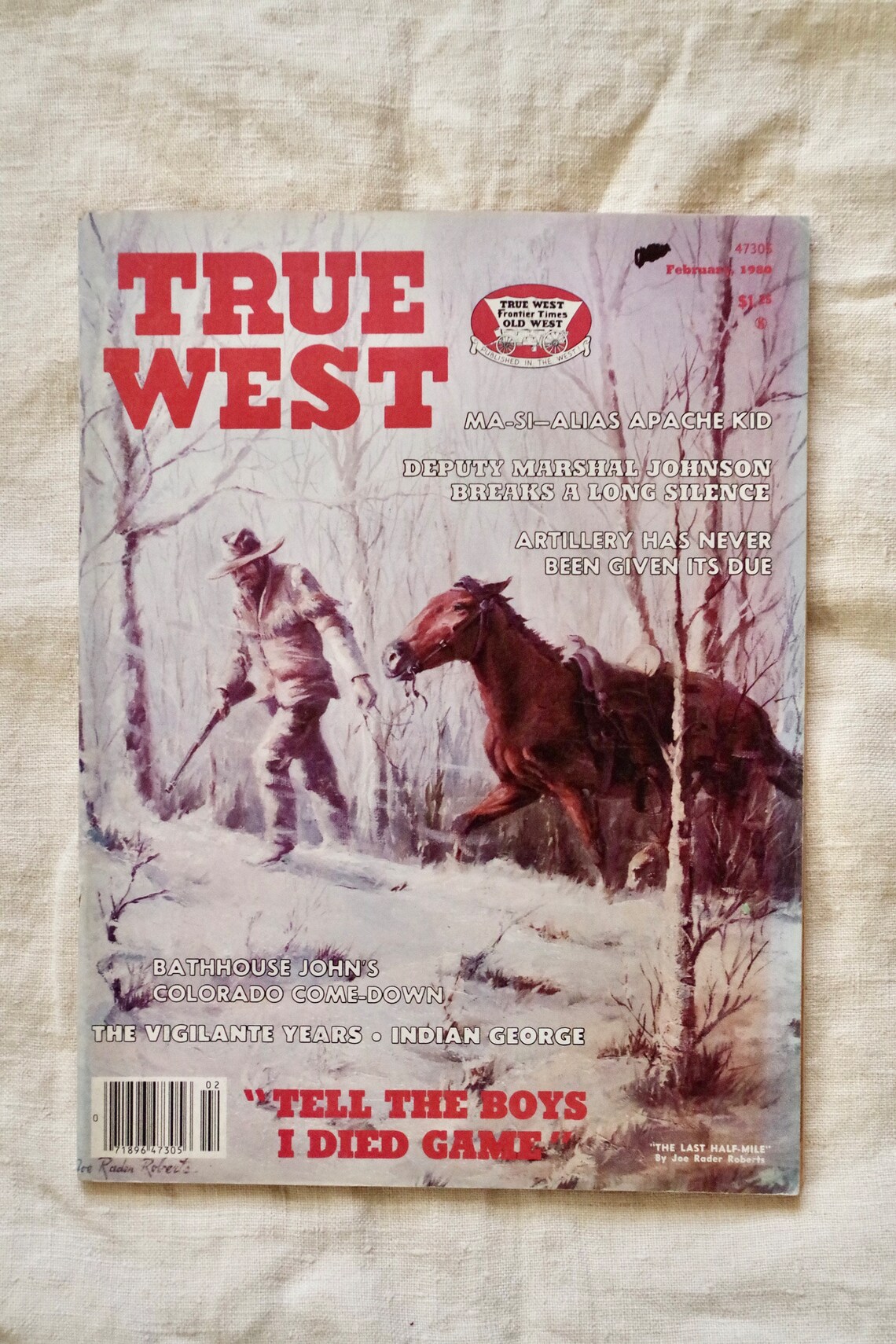 True West Magazine February 1980 - Etsy