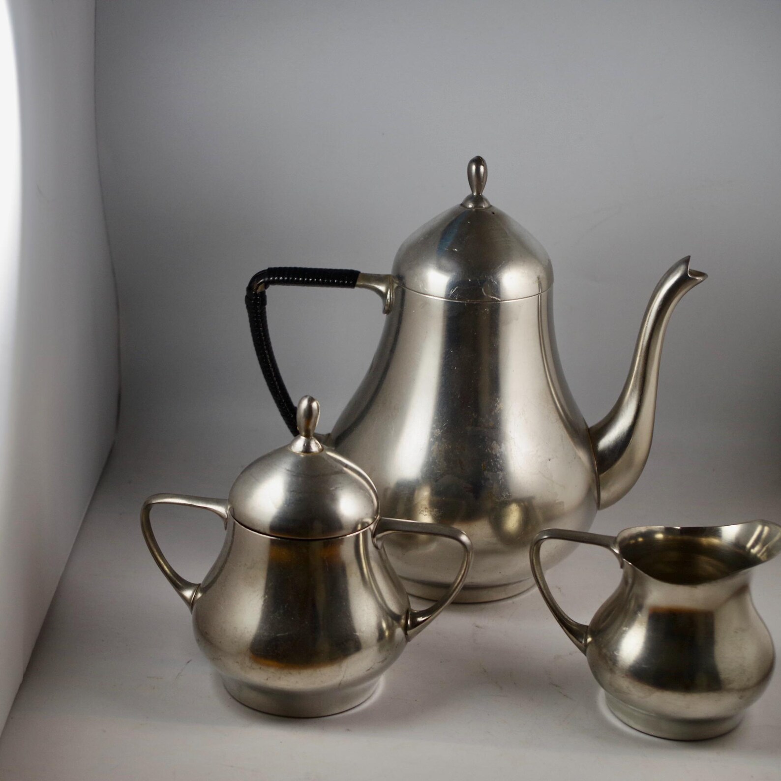 Bisco Pewter Tea Set - Etsy
