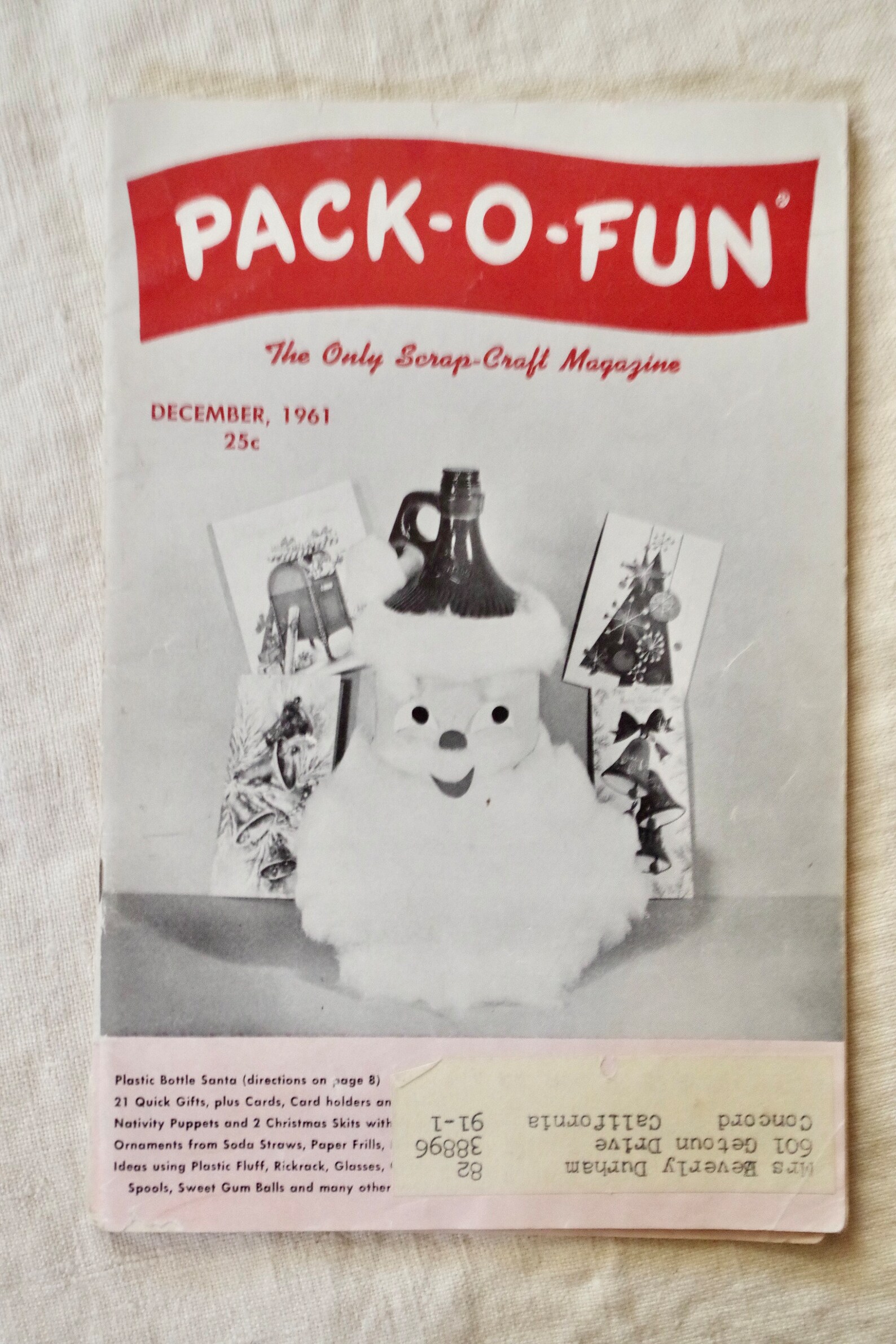 Pack-o-fun Magazines From From 1961 And1962 - Etsy