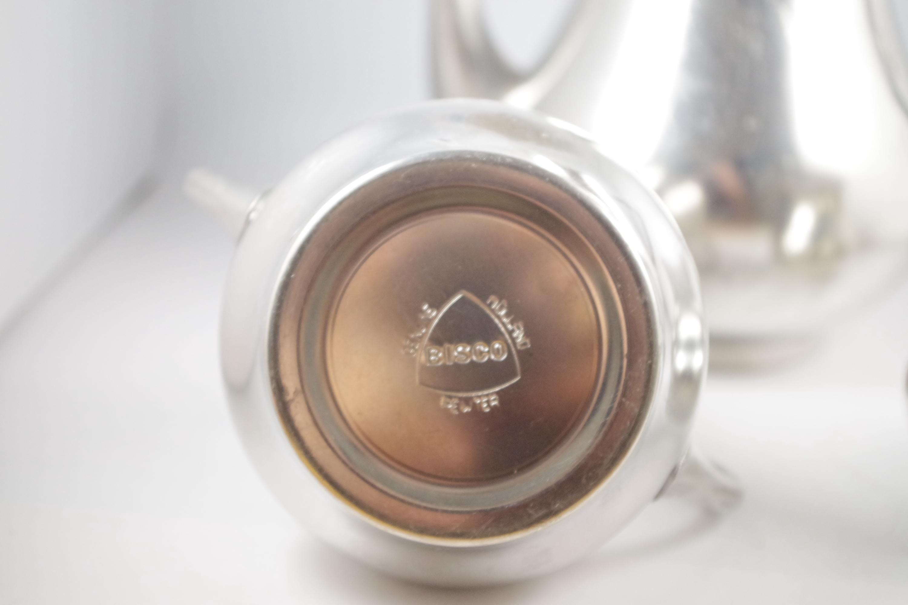 Bisco Pewter Tea Set - Etsy