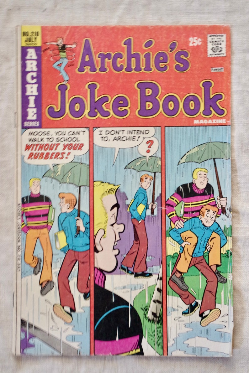 Archies Joke Book No.210 - Etsy