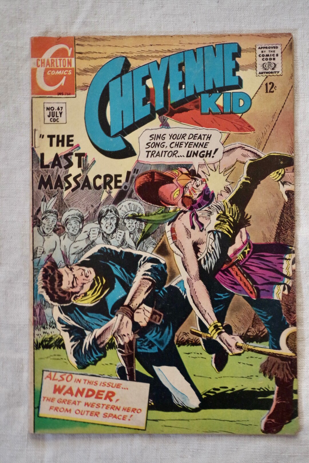Cheyenne Kid Comic Book No.67 - Etsy