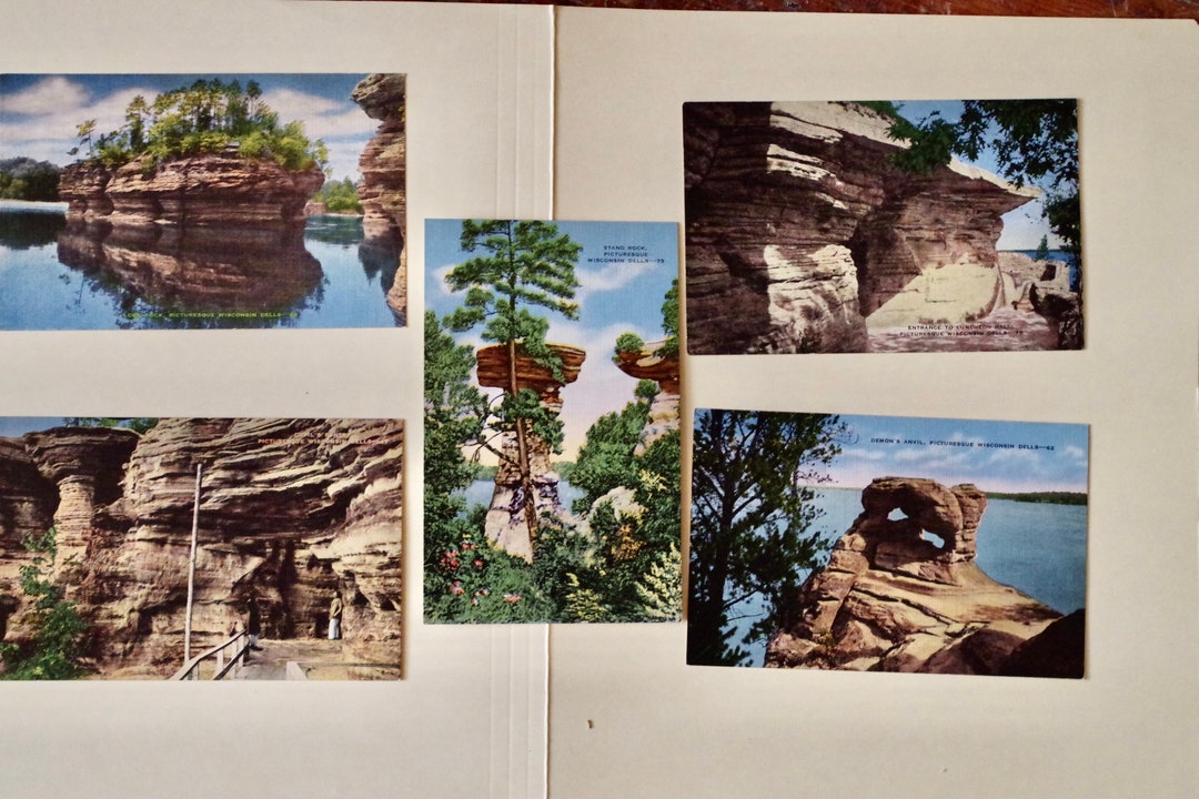 1960's Wisconsin Dells Post Cards - Etsy