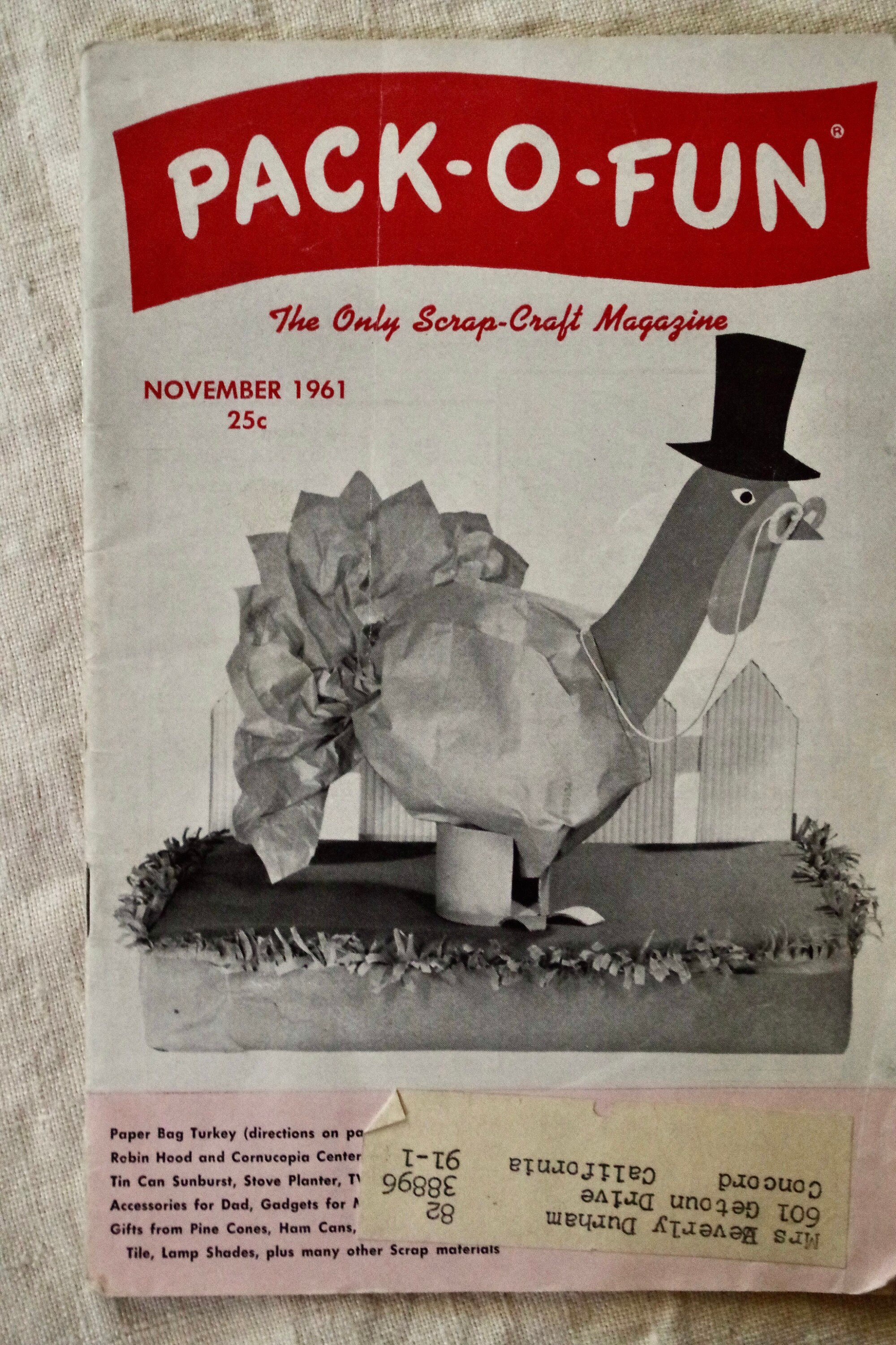 Pack-o-fun Magazines From From 1961 And1962 - Etsy