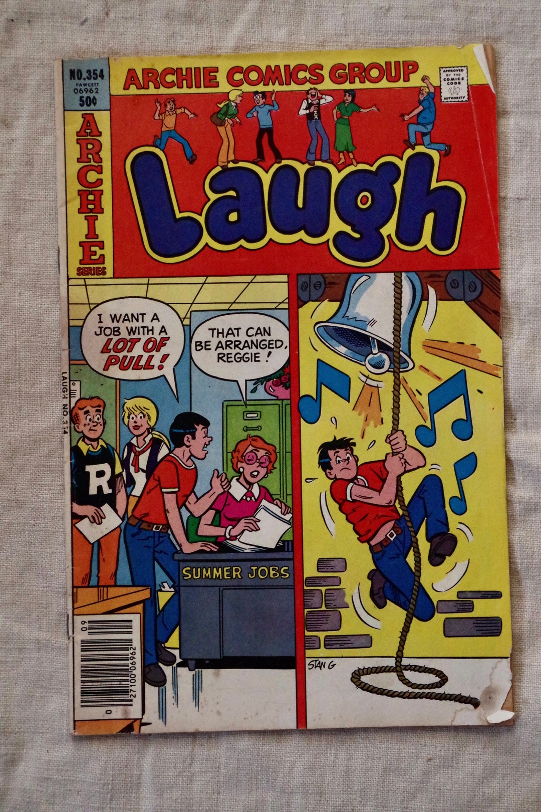 Archie Series Laugh Comic Book No.354 - Etsy