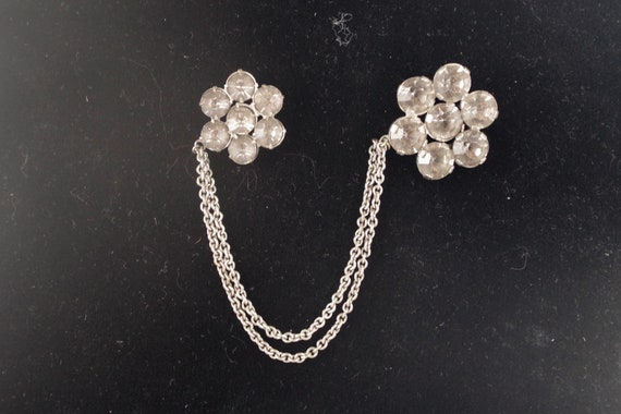 Vintage Chain Linked Brooch Set | Etsy