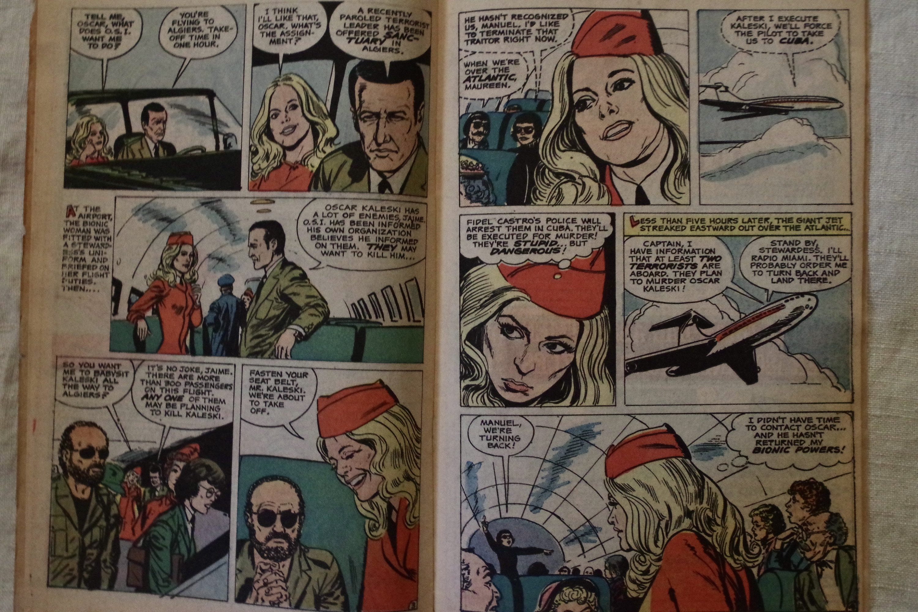 The Bionic Woman Comic Book - Etsy