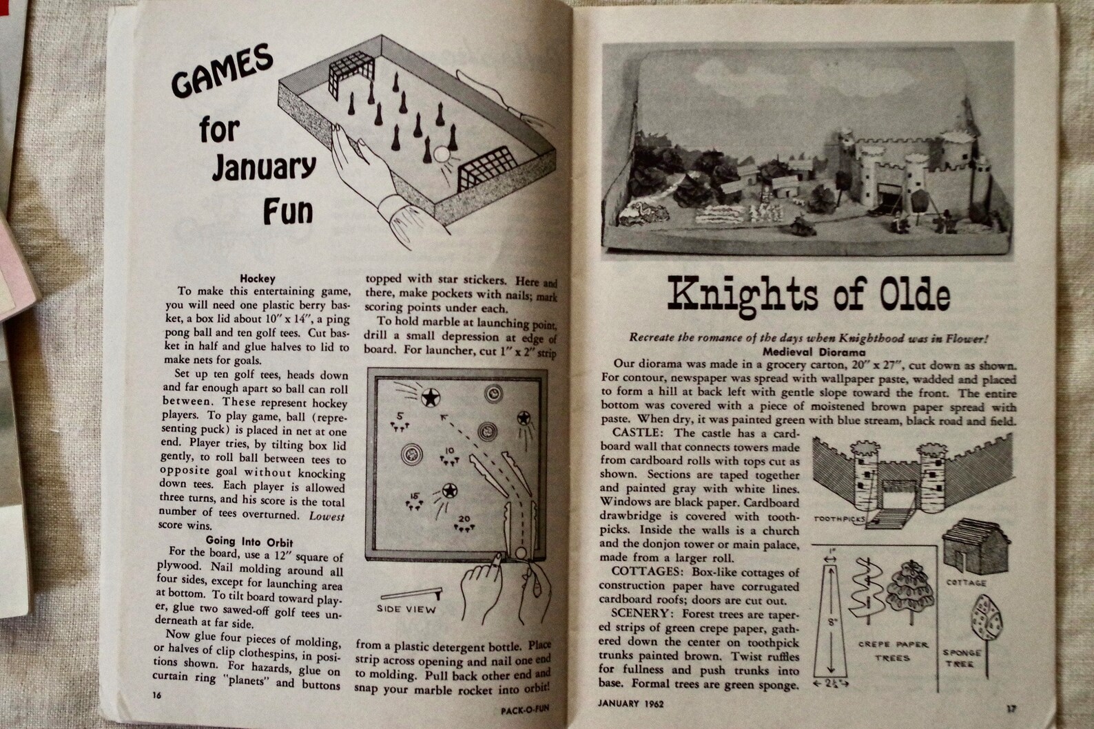 Pack-o-fun Magazines From From 1961 And1962 - Etsy