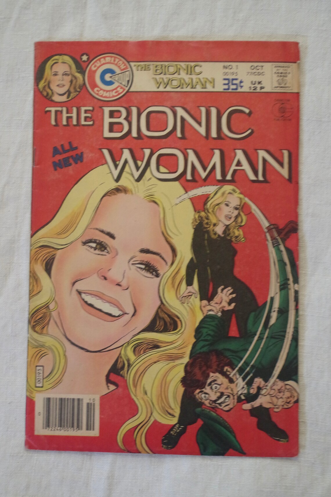 The Bionic Woman Comic Book - Etsy
