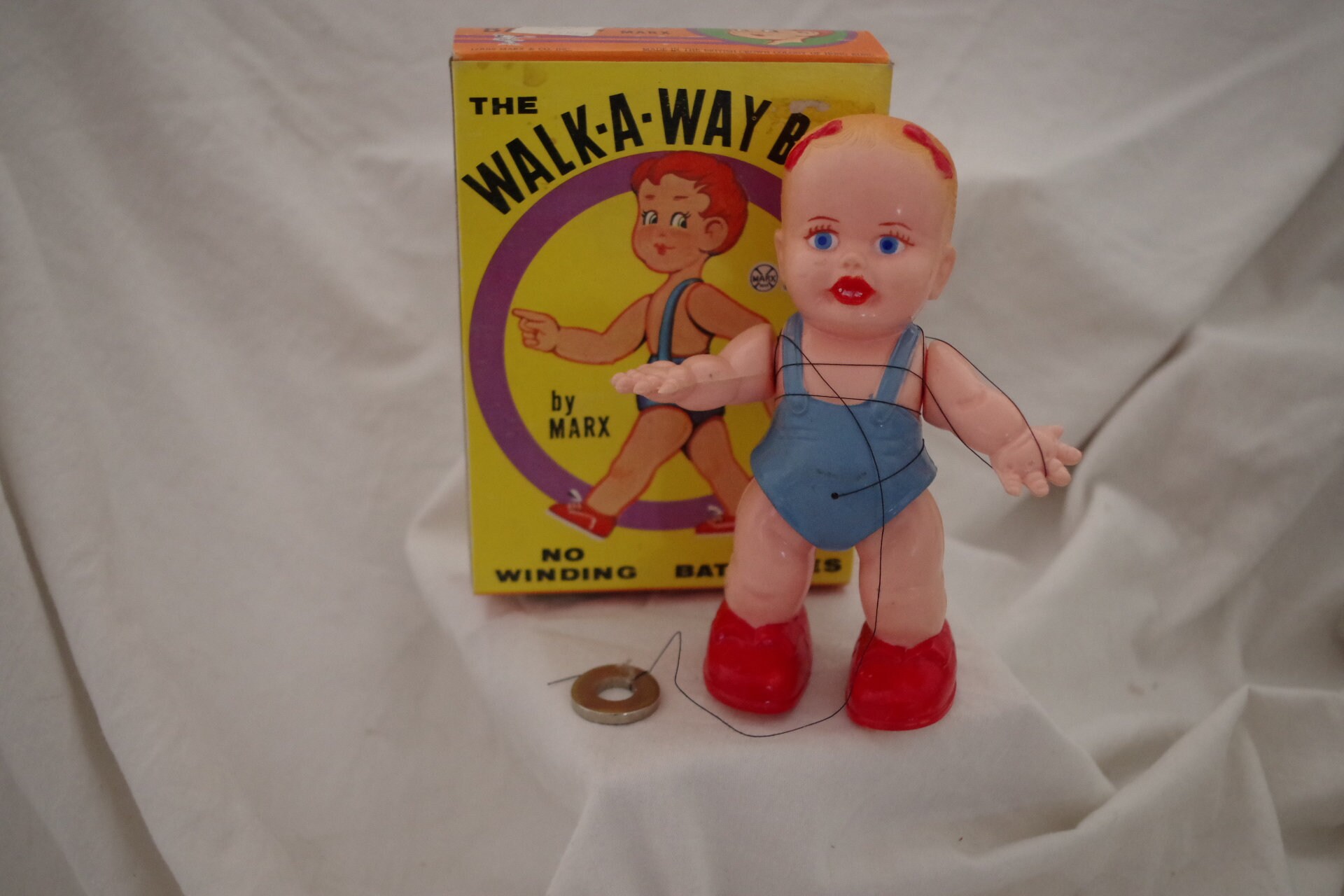 Vintage Walk A Way Baby by Louis Marx - Etsy