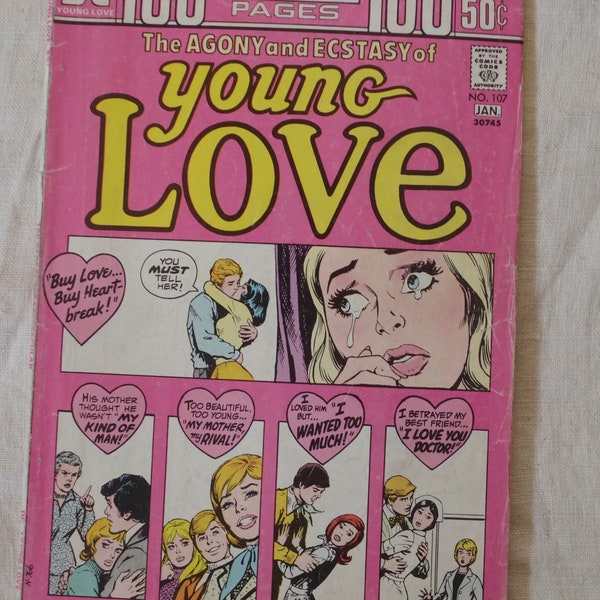 Romance Comic Book - Etsy