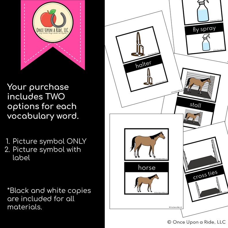 PINK Western Tack Flashcards - Etsy