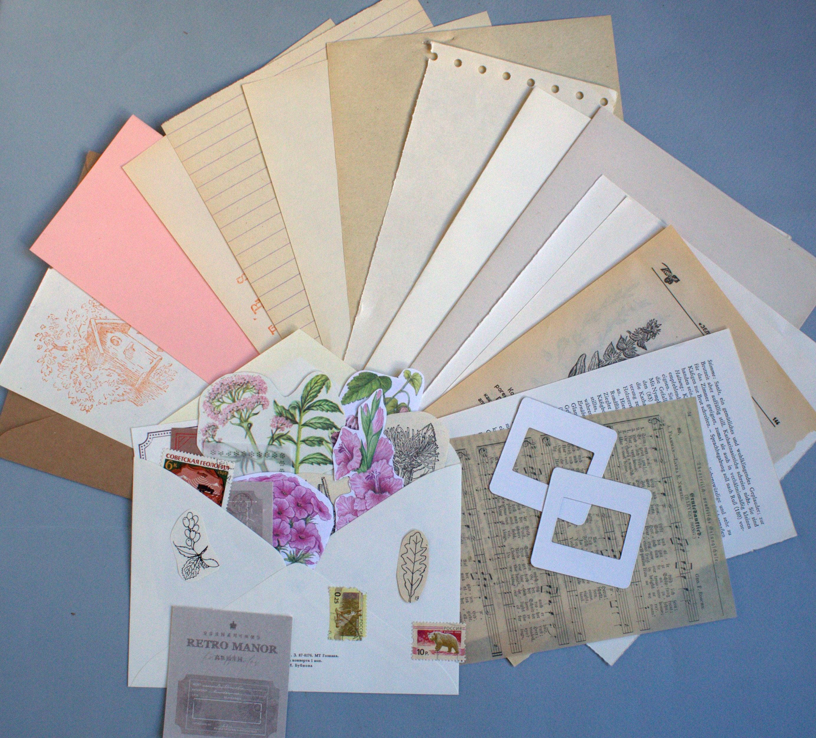 Vintage Penpal Kit Aesthetic Stationery Set 50 Pcs Letter Etsy vintage-penpal-kit-aesthetic-stationery-set-50-pcs-letter-etsy