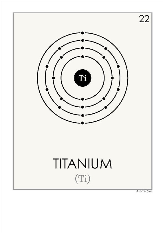 Titanium Atom Model