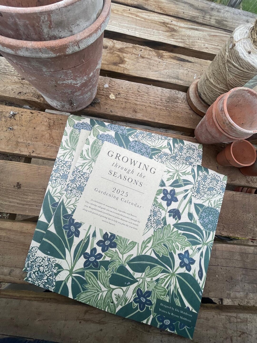 2025 Calendar Isla Middleton Growing Through the Seasons. Ideal for ...