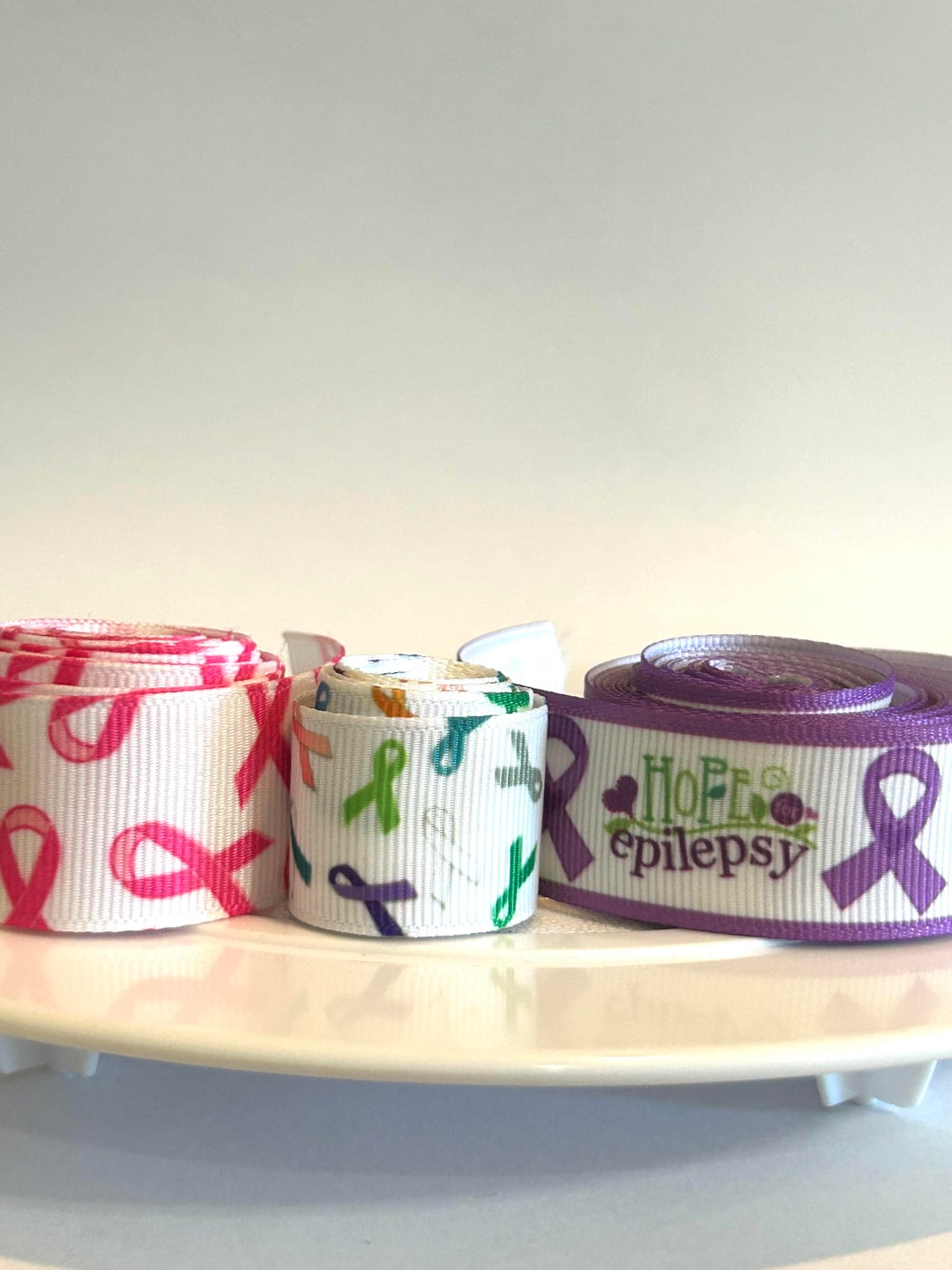 7/8" Pink Cancer Ribbon,cancer Ribbon,ribbon,ribbon by the Yard,beat ...