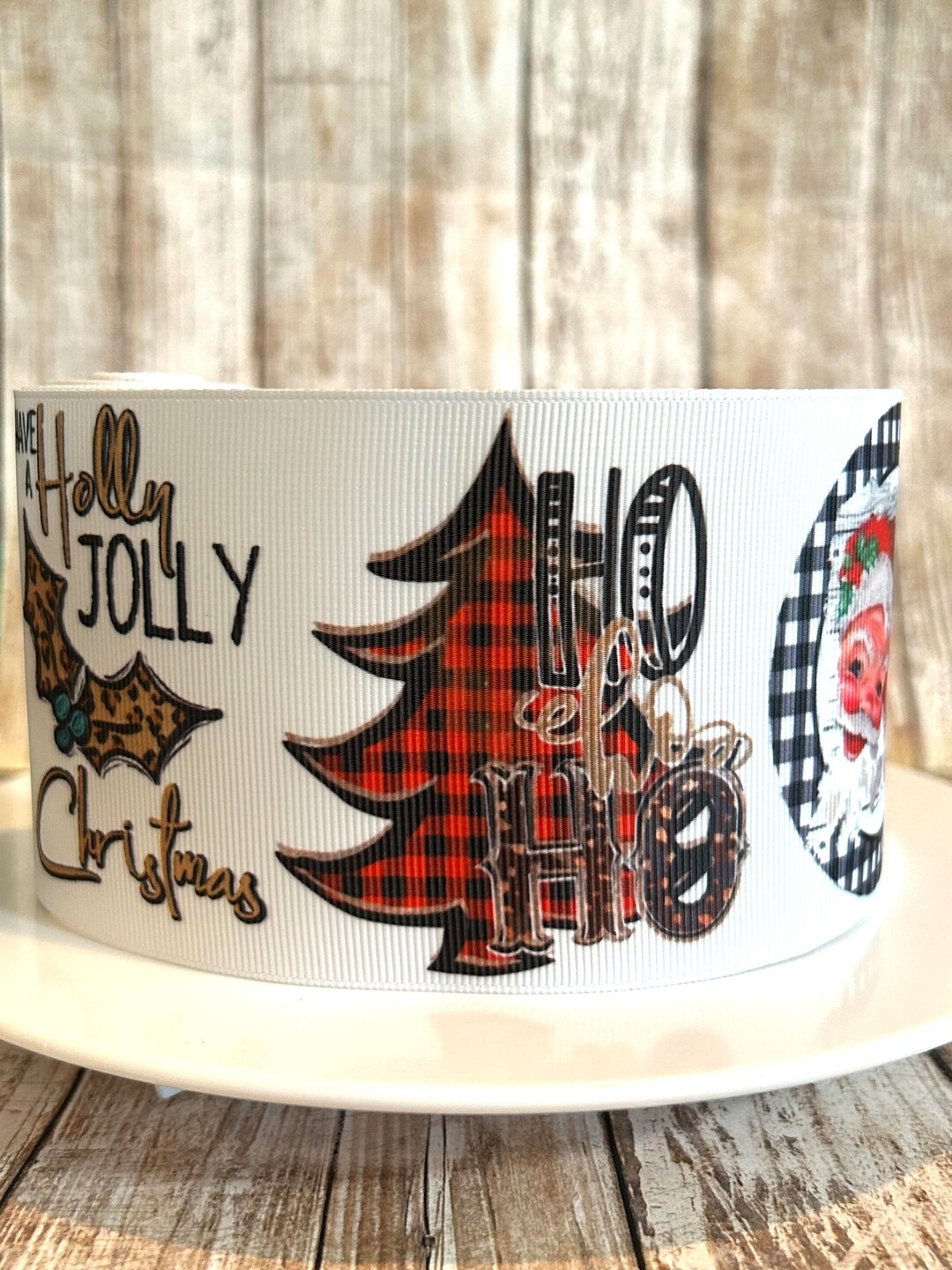 3” Christmas Ribbon,christmas Ribbon,holiday Ribbon,ribbon,ribbon by ...