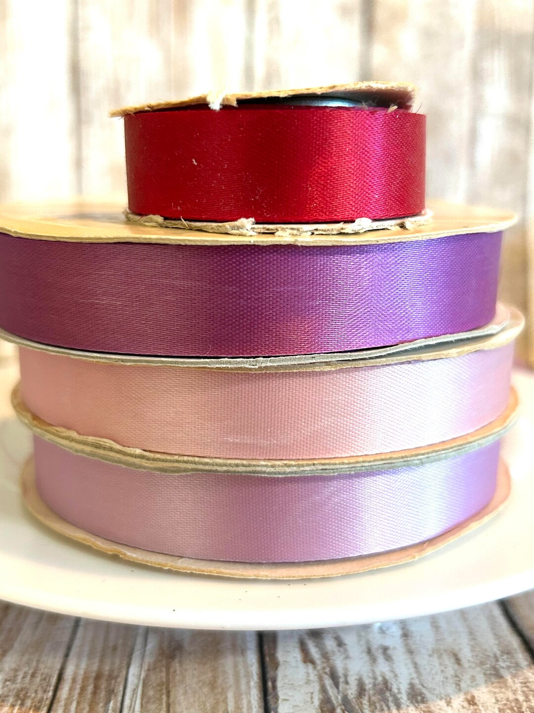 5/8" Pink Satin Ribbon,ribbon by the Yard,ribbon,satin Ribbon,hair Bow ...
