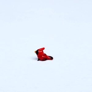 Red Cardinal Handmade Polymer Clay Miniature Figurine, Made to Order - Etsy