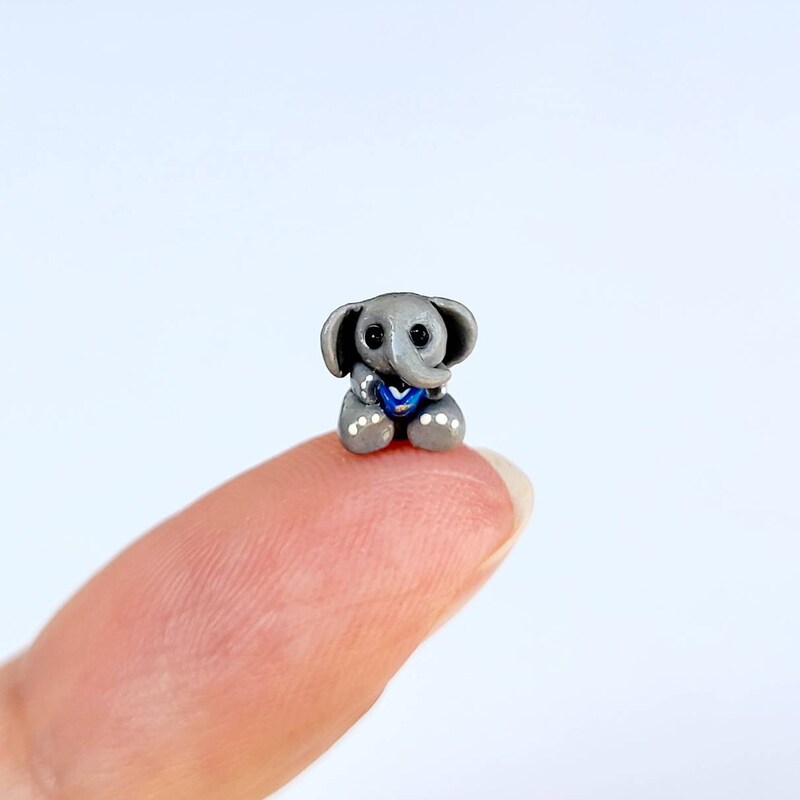 Clay Baby Elephant - Etsy