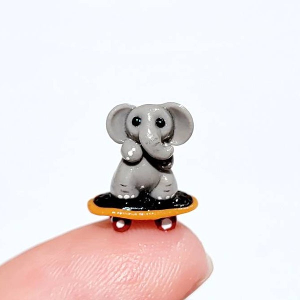 Miniature Elephant - Etsy
