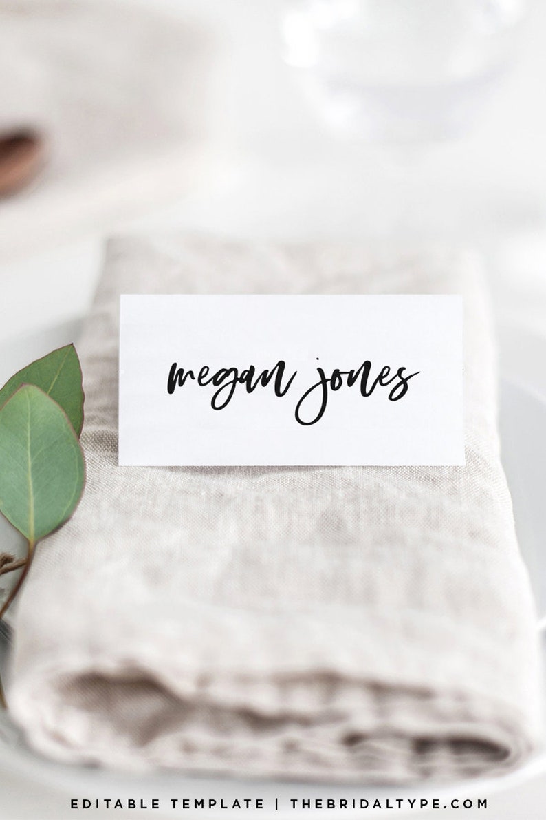 Wedding table names TEMPLATE Table name cards Calligraphy | Etsy