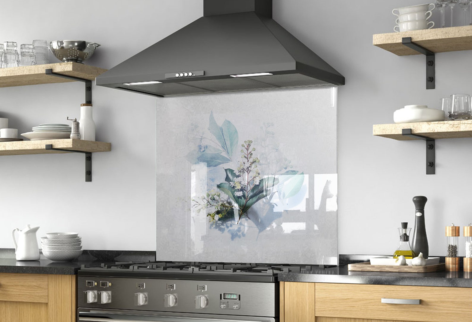 Flower Wall Art DIY Backsplash Kitchen Decor Backsplash | Etsy